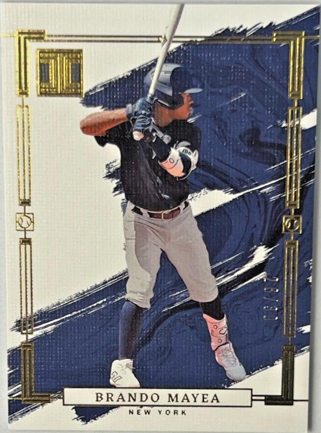 2024 Panini Impeccable - Brando Mayea #58 Gold /30 (RC) for sale online ...
