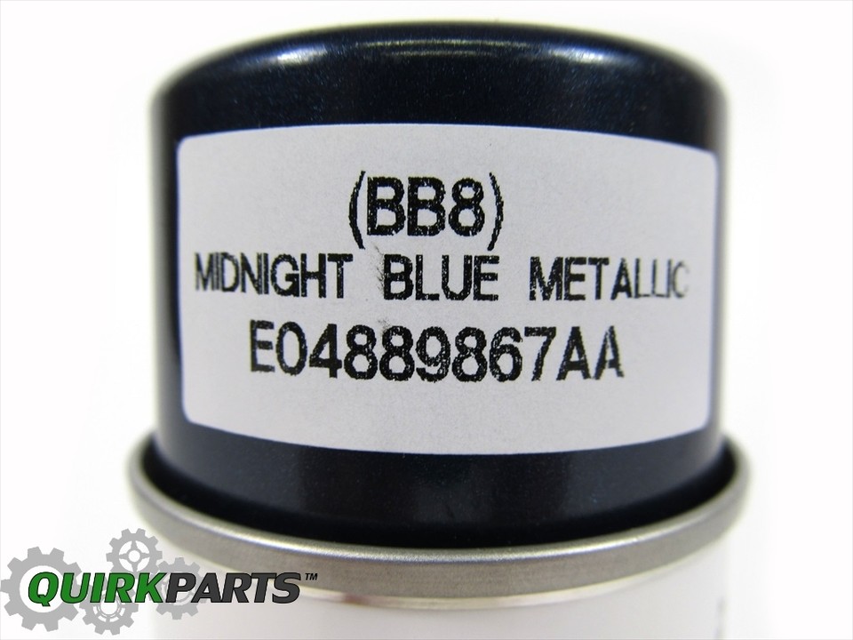 NEW Jeep Dodge Chrysler (PB8) MIDNIGHT BLUE METALLIC TOUCH UP SPRAY ...