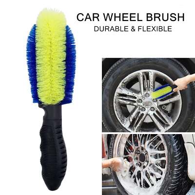 Car Vehicle Wheel Care Cleaning Brush Tyre Tire Rim Clean Scrub Cleaner ...