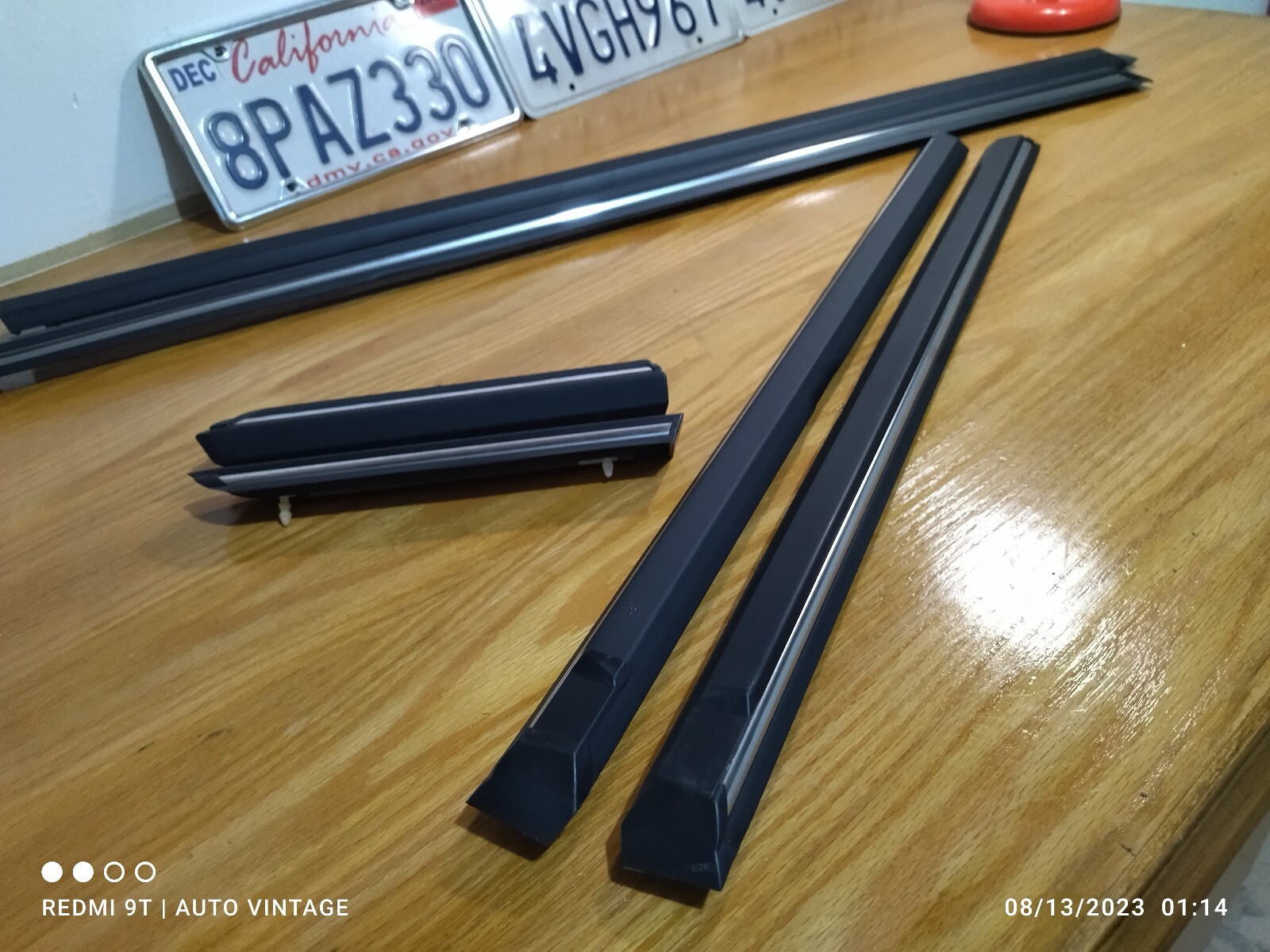 Bmw E30 Sedan Side QUARTER MOLDING Full Kit Original New Stamped By BMW ...