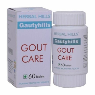 HERBAL HILLS GOUT CAREUSEFUL IN MAINTAIN HEALTHY URIC ACID LEVEL 60 ...