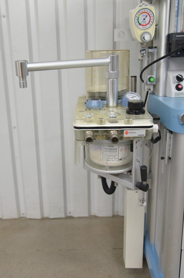 Penlon Prima SP2 W/AV-S TouchScreen & 2 Penlon Sigma Delta Sevoflurane ...