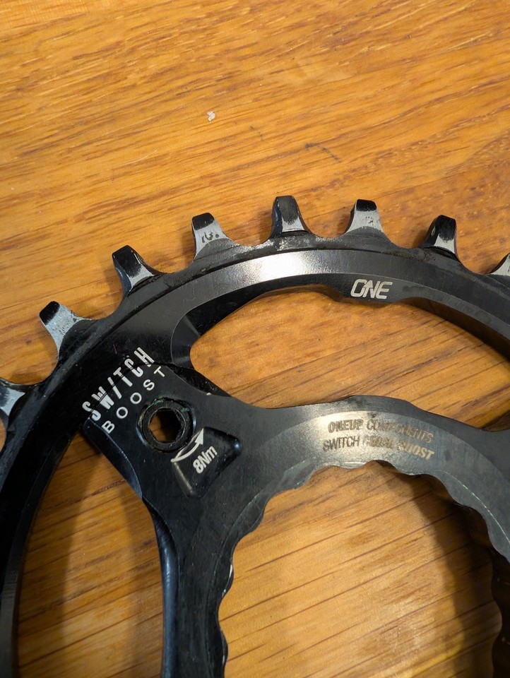 Oneup components switch 28t 12s narrow wide chainring, Raceface cinch ...