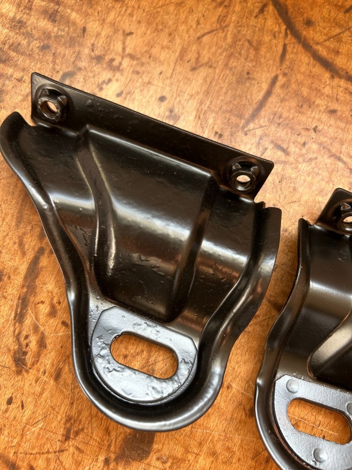1956 Chevy Front Fender Bumper Bracket Set LH & RH Sides NEW | eBay
