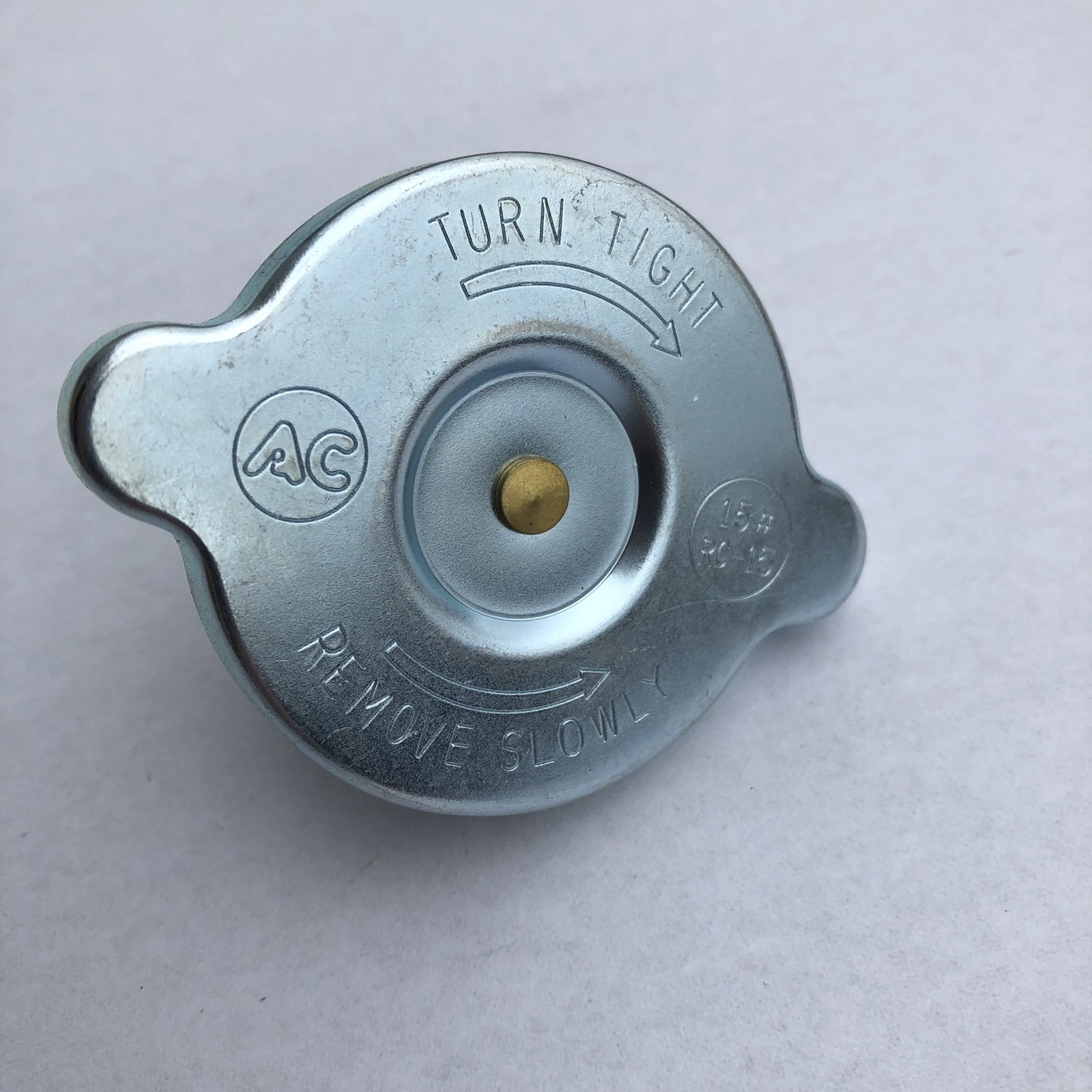 GM Chevelle Camaro GTO 442 Nova Radiator Cap RC15 Cooling Restoration