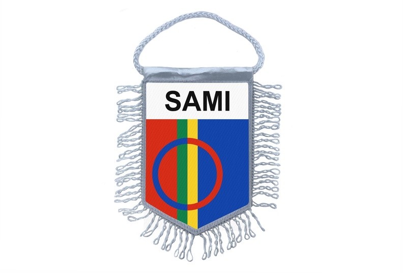 Club Flag Mini Country Flag Car Decoration Sami Lapland Suomi Sápmi ...