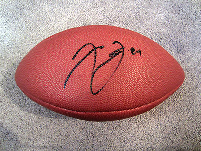 JESSE JAMES Pittsburgh Steelers Autographed SIGNED Football w/ COA NFL ...
