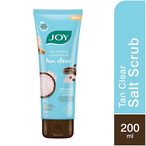 Joy Skin Polishing + Even Texture Tan Clear Salt Scrub With Tamarind ...