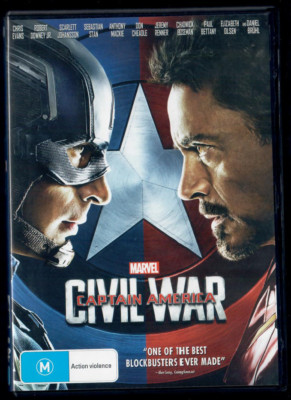 Captain America Civil War (DVD, 2016) | eBay