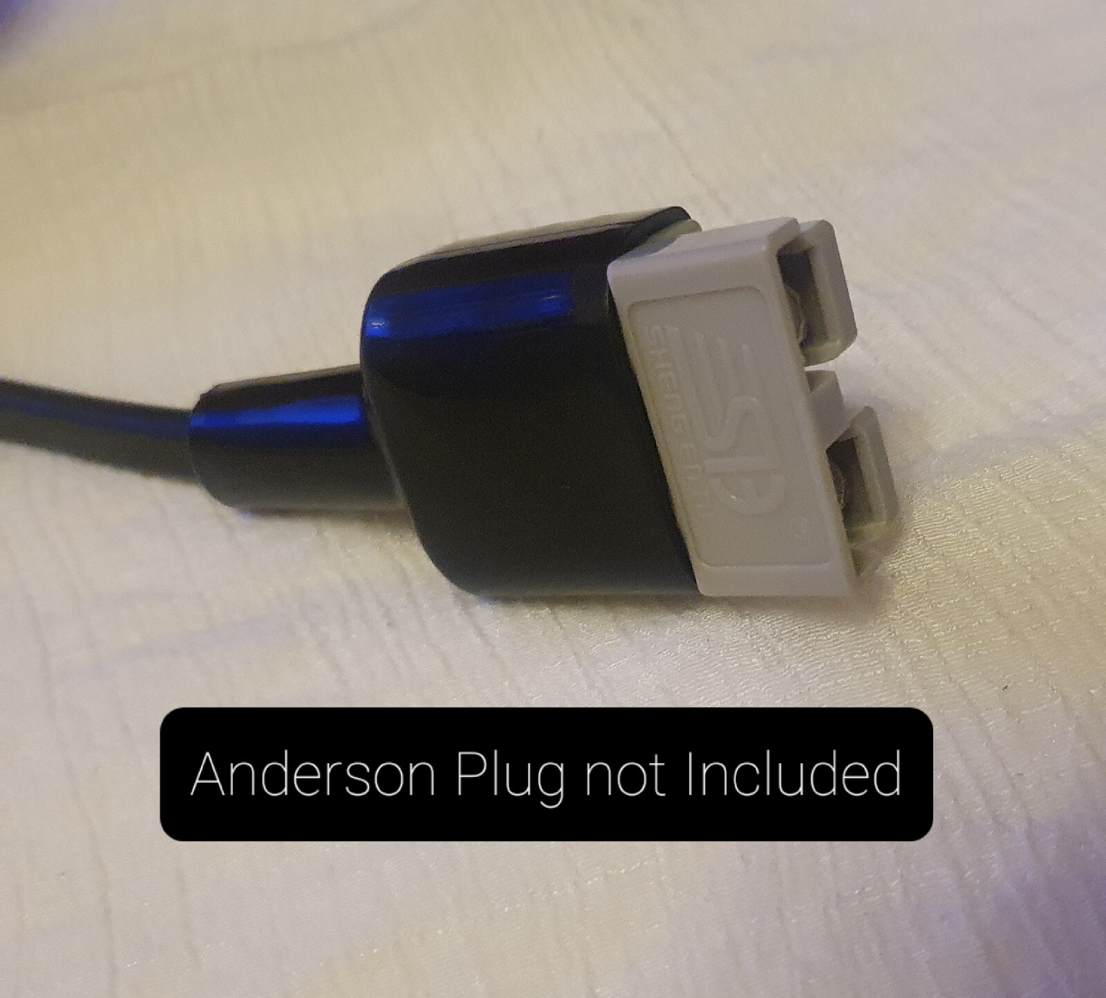 10x Waterproof Anderson Plug 50AMP Dust Cable Black Rear Cover 12v ...