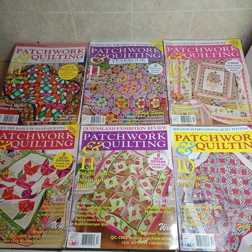 Patchwork And Quilting Magazines Vol 17 Nos 6-11 | eBay