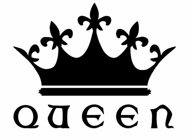 Vinyl Decal Queen Crown DIY Sticker Graphics 20 Colors Car Truck ...