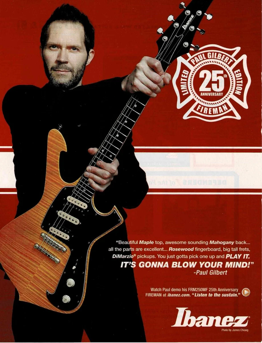 Paul Gilbert Fireman
