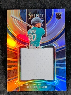 2023 Panini / Select ROOKIE REFRACTOR Jumbo Jersey Material Harry Ford ...