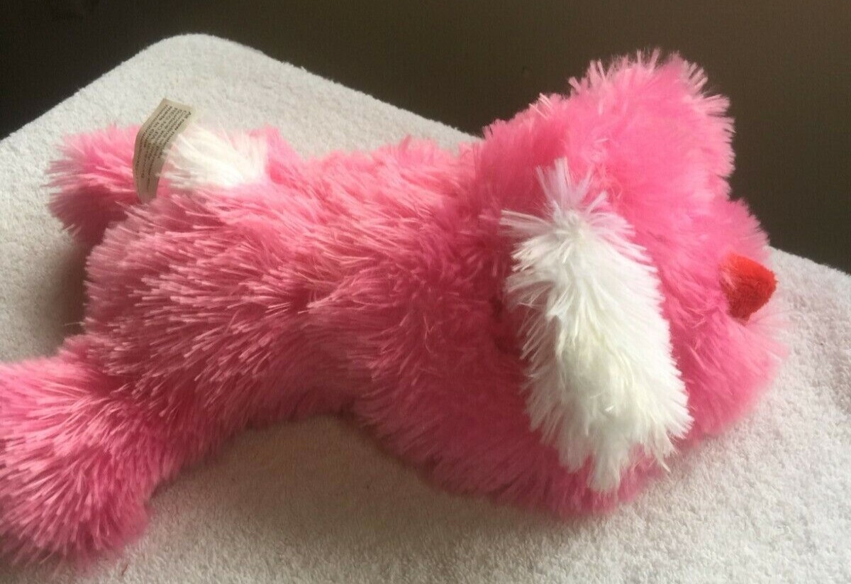 Pink Plush Puppy Dog Small Stuffed Animal Toy Midwood Brands | eBay