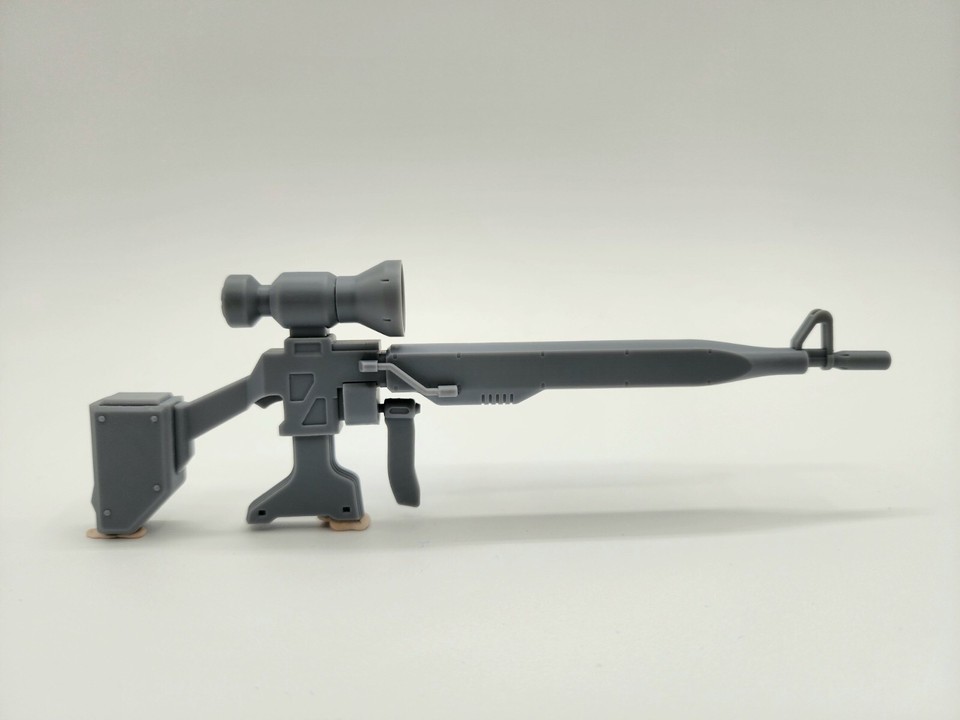 GM Sniper Beam Rifle and Generator (Resin Conversion Kit - HG, MG Scale ...