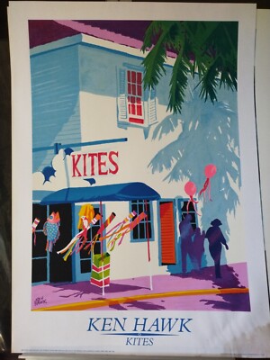 large 26x36 KITES by Ken Hawk | eBay
