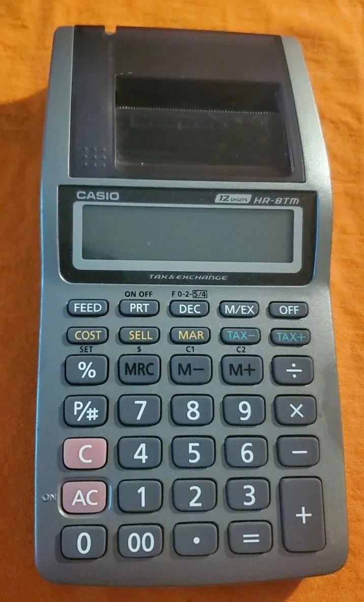 Casio Printing Calculator Replacement Parts