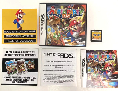 NINTENDO DS : MARIO PARTY DS !! Complete w/Manual and Inserts | eBay