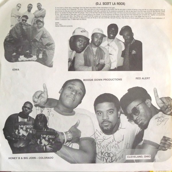 Boogie Down Productions - Man & His Music (2xLP) (Good (G ...