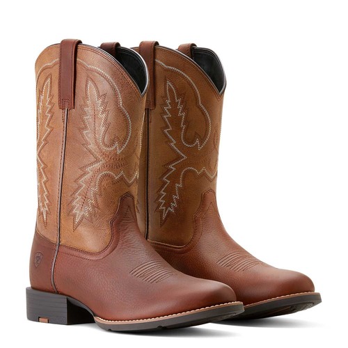 Ariat Mens Sport Stratten Cowboy Boot, 10D 197318227356| eBay