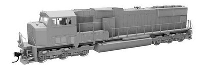 Walthers Mainline 11017 HO Scale EMD SD70M - Standard DC -- Undecorated ...