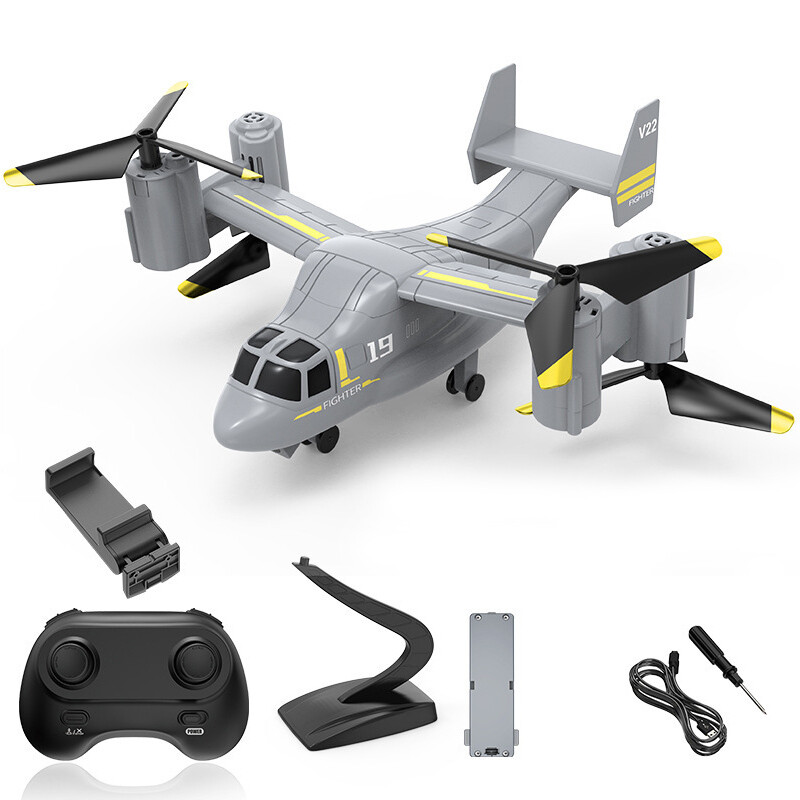 LM19 2.4G 4CH Osprey 4K Camera WiFi RC Plane Helicopter 1080P 3D RTF ...