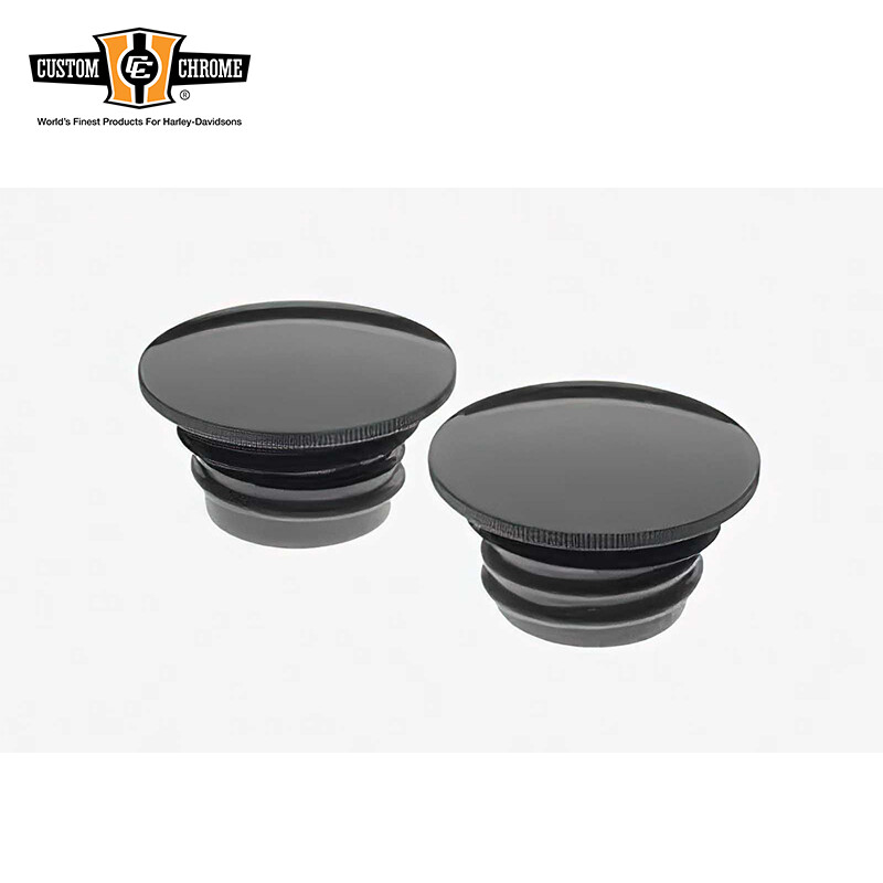 Custom Chrome - 651859 - Domed Low Profile Stainless Steel Gas Cap ...