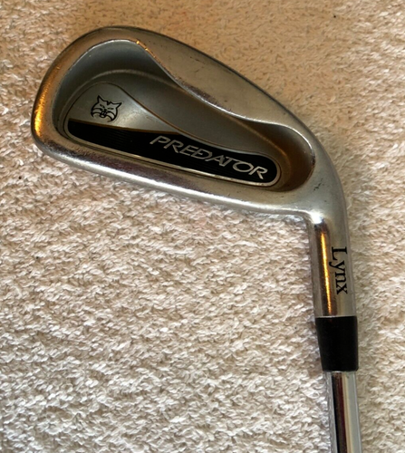 Lynx Predator # 3 Iron RH Stiff-Flex Stainless Steel Shaft - Lynx Grip ...