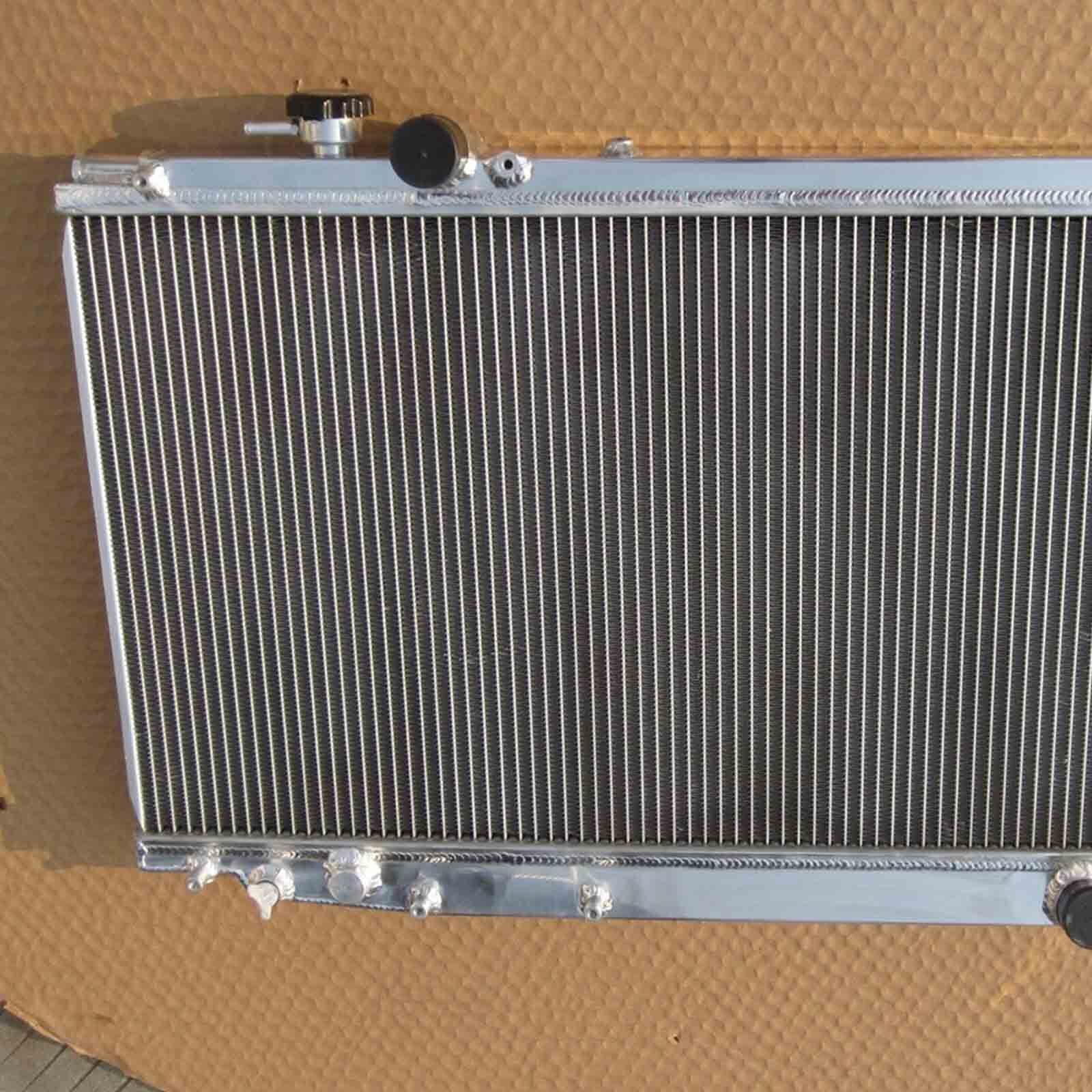 2 Rows Radiator Aluminum For Toyota Supra MK4 JZA80 Turbo L6 3.0L MT ...