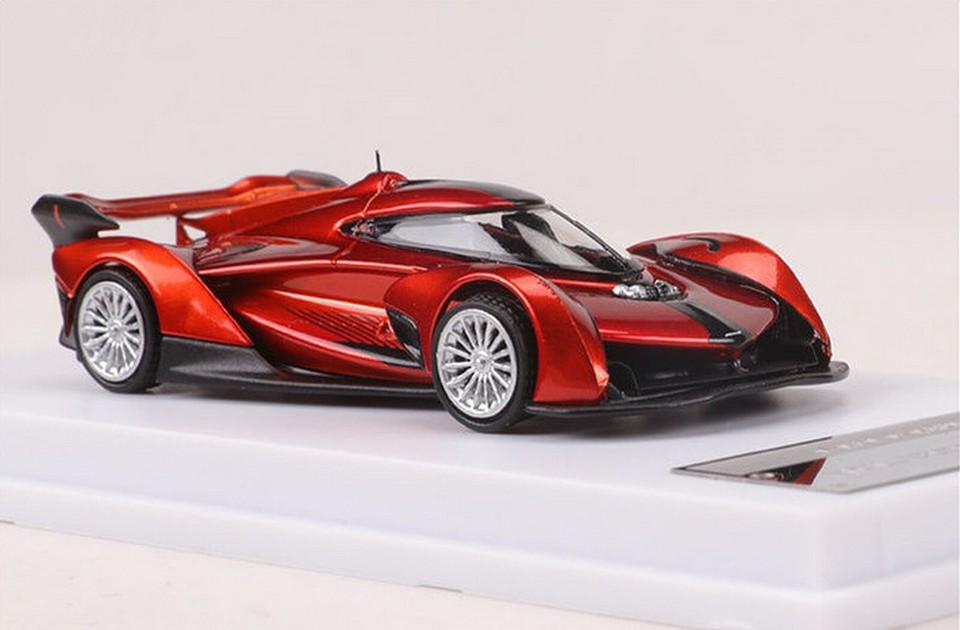 LMLF 1/64 Scale Mclaren Solus GT Red Diecast Car Model Toy Collection ...