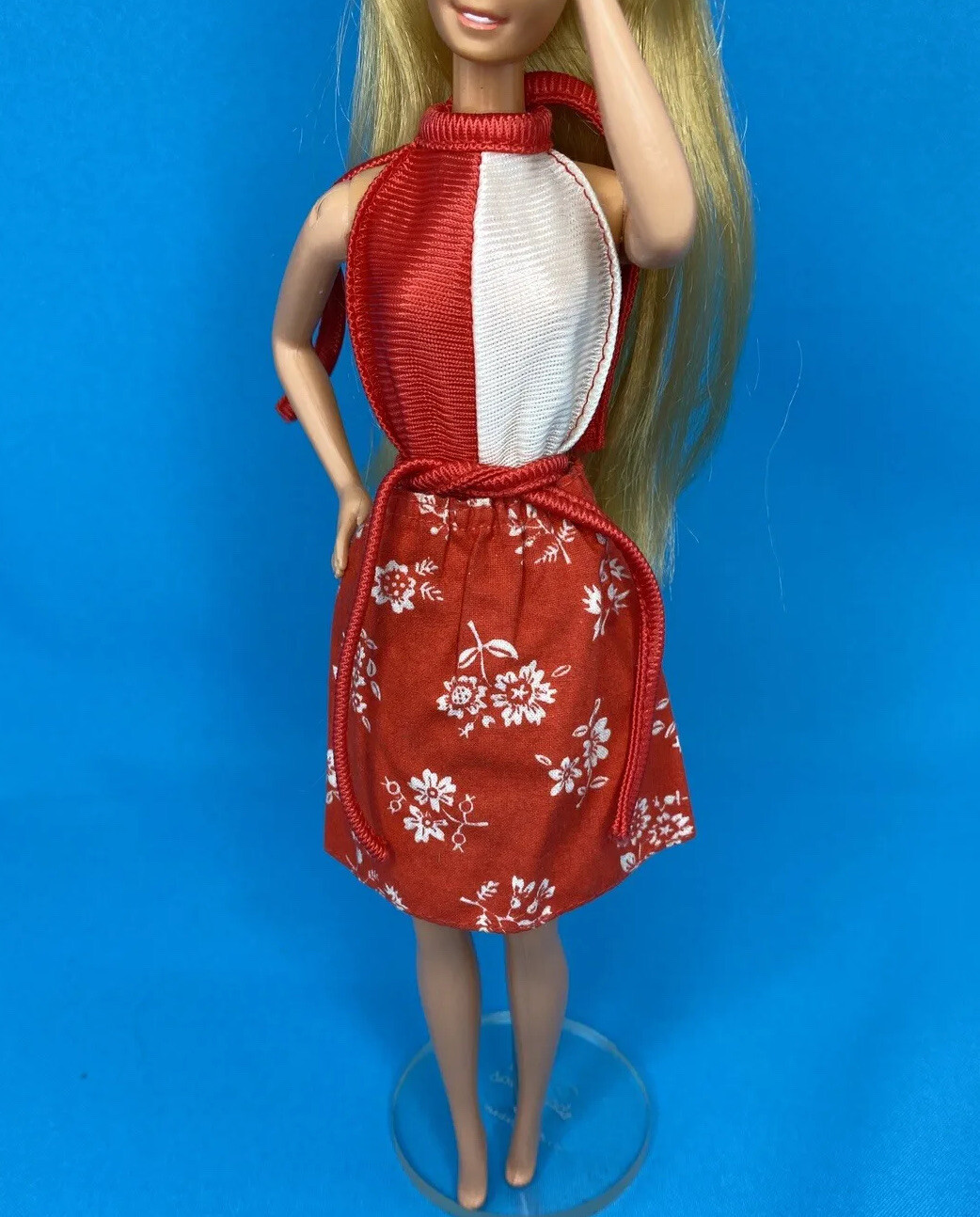 1979 Superstar Barbie Beginners Fashions #1373 Red White Bodysuit ...