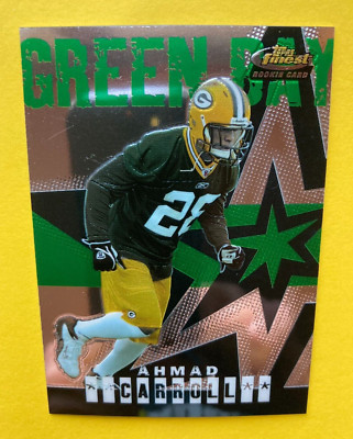 Ahmad Carroll 2004 Topps Rookie "Finest 2003 Moment" #66 Green Bay ...