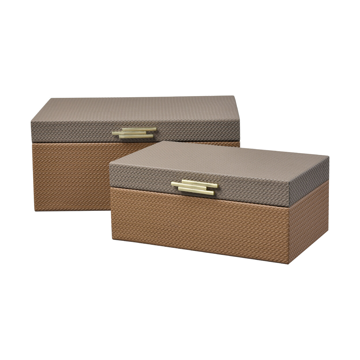 Connor Box - Set Of 2 Brown | eBay