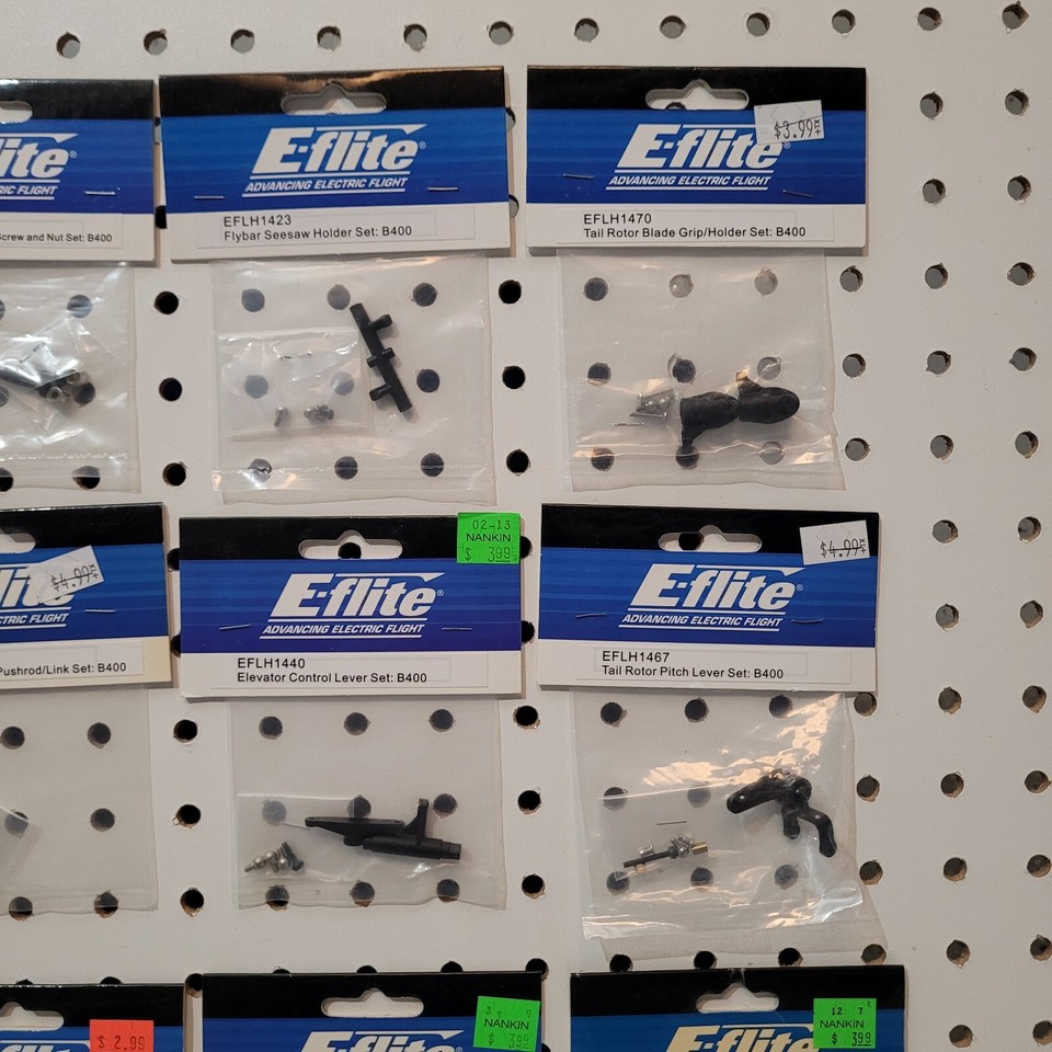 Eflite / Blade 400 ~ 26 Item Parts Lot ~ RC B400 Heli Helicopter NIP ...