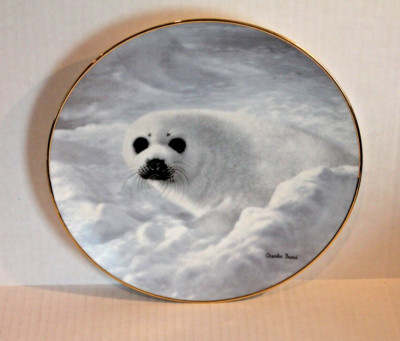 1991 W L George Nature's Lovables Collector's Plate "Harp Seal" by ...