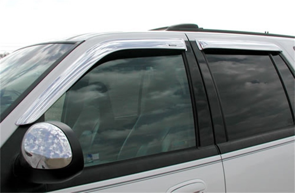 Stampede 6140-8 Tape-Onz Sidewind Deflector 4 pc. Fits Expedition ...