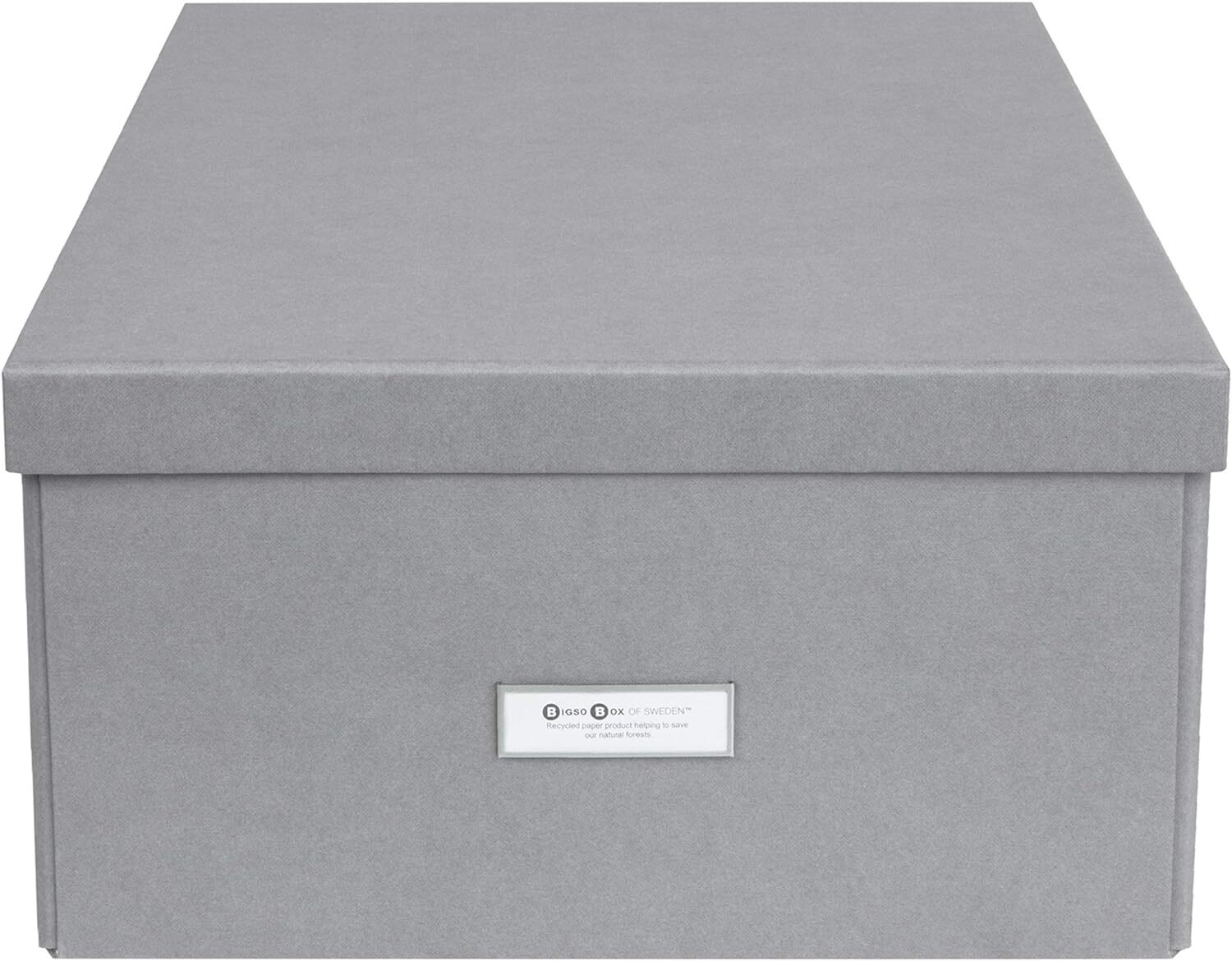 Bigso Katrin Collapsible Storage Box | Photo Storage Box with Lid ...