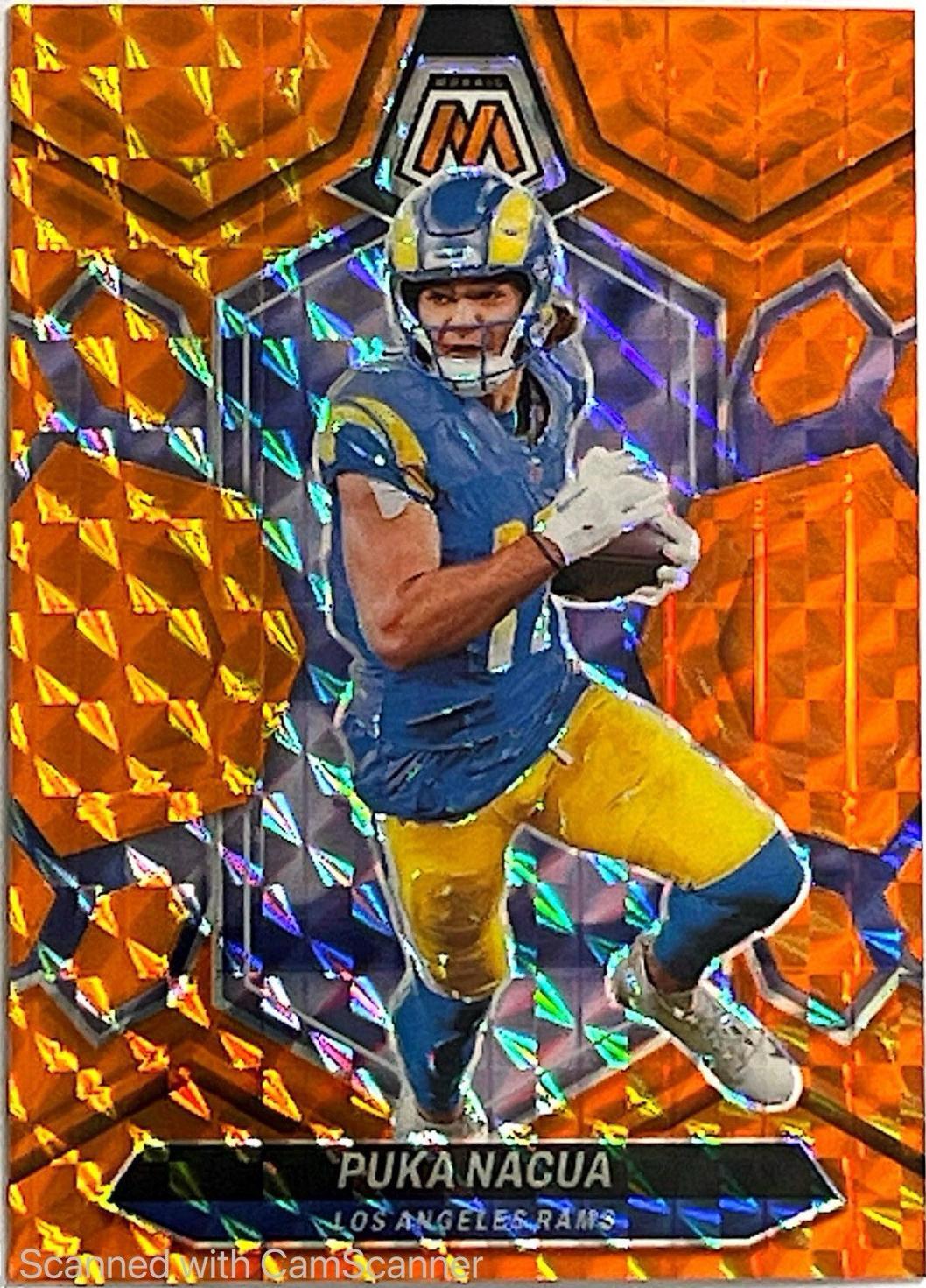 2024 Panini Mosaic - Puka Nacua #130 Orange Mosaic Prizm /199 for sale online | eBay