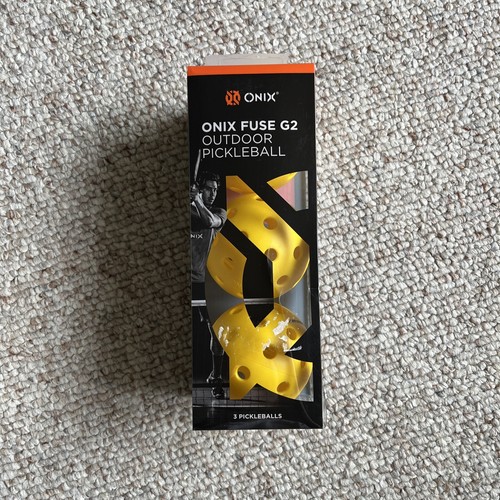 NEW! 3-Pack Onix Fuse G2 Outdoor Pickleball Official Ball of PPA and ...
