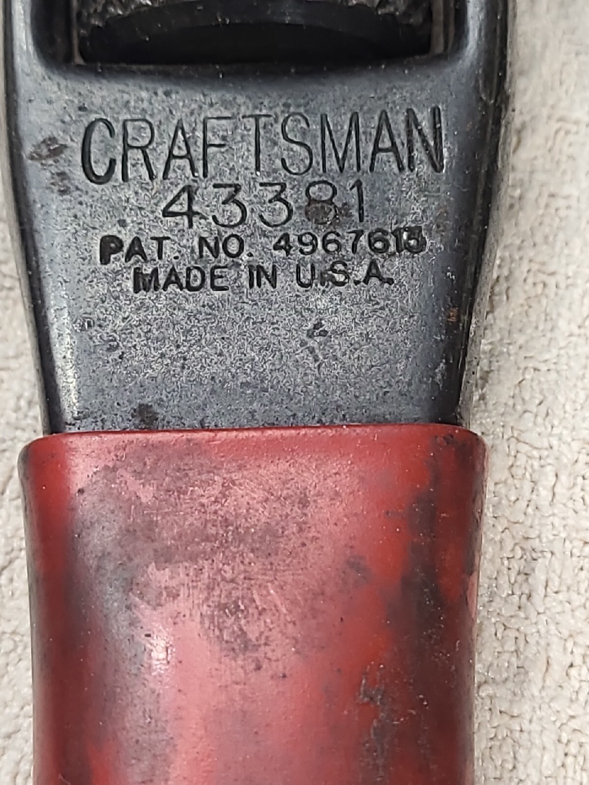 Craftsman+43381+10+Inch+Adjustable+Socket+Wrench for sale online | eBay