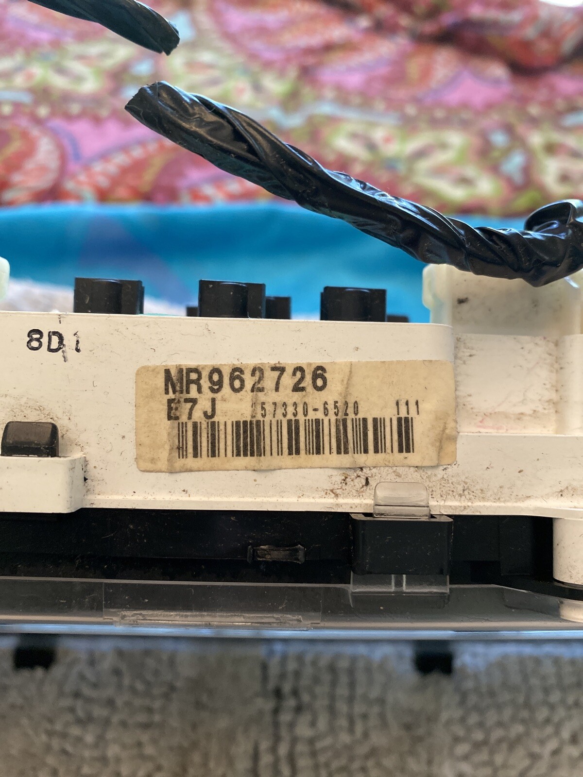 02 03 Mitsubushi Montero Speedometer Instrument Cluster UNK Miles ...