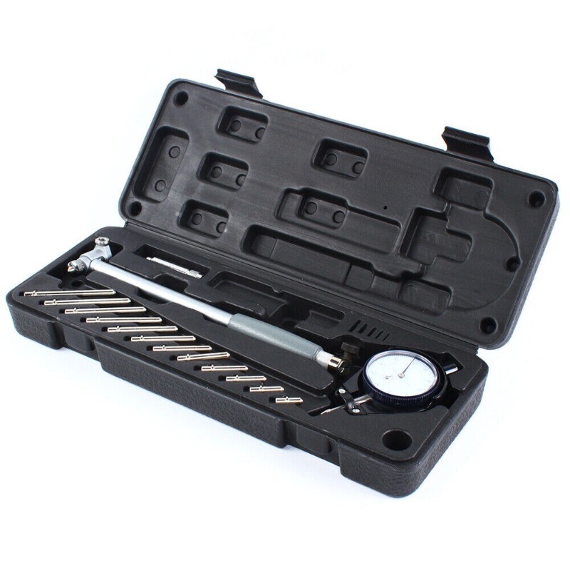 50~160mm Dial Bore Gauge Tool Kit Engine Cylinder Gage Indicator ...