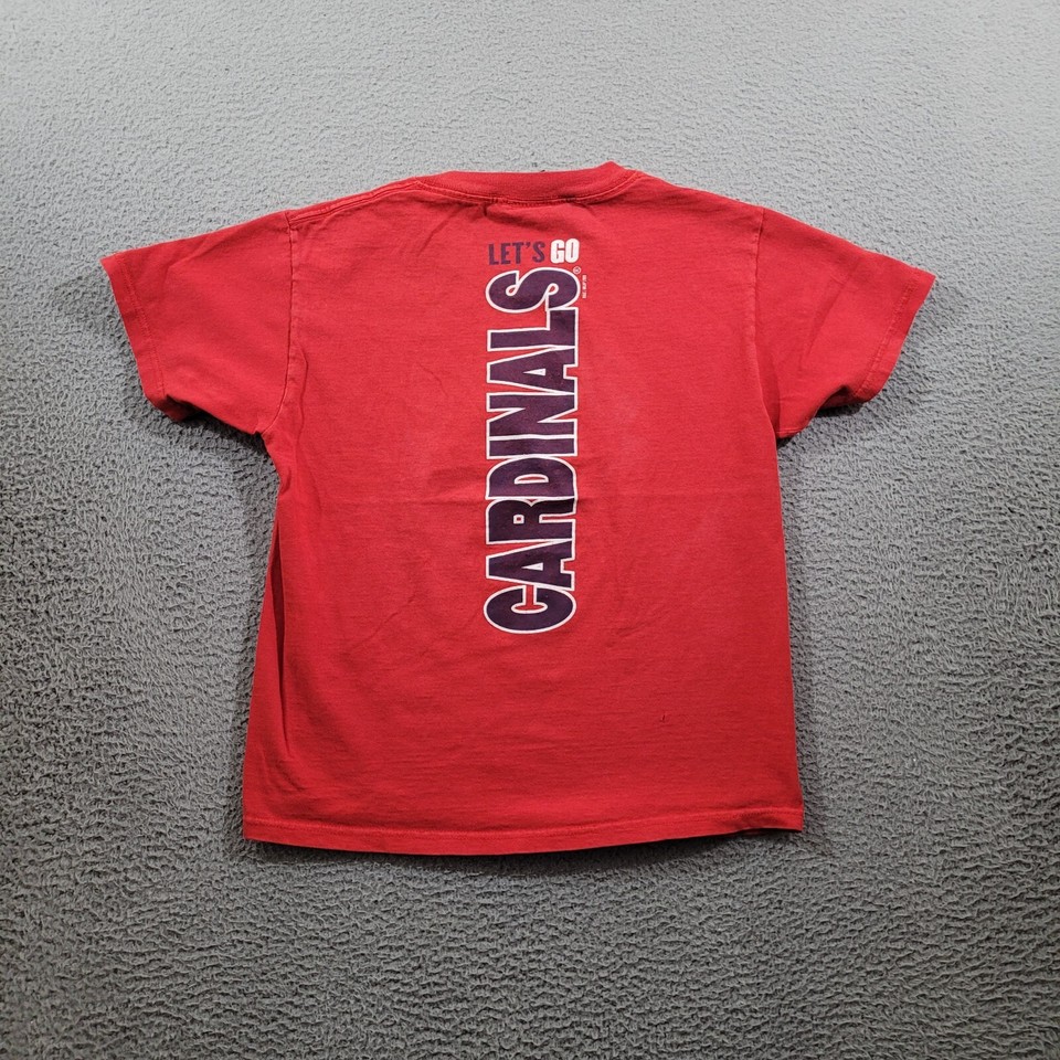 St. Louis Cardinals Shirt Youth Large Red Nike Crew Neck MLB Graphic ...