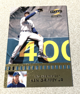 1996 Score Pitcher Perfect #14 Ken Griffey Jr. Randy Johnson Mariners ...