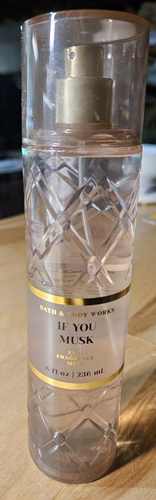 Bath and Body Works If You Musk Fine Fragrance Body MIST 8 Fl OZ #H4-2 ...