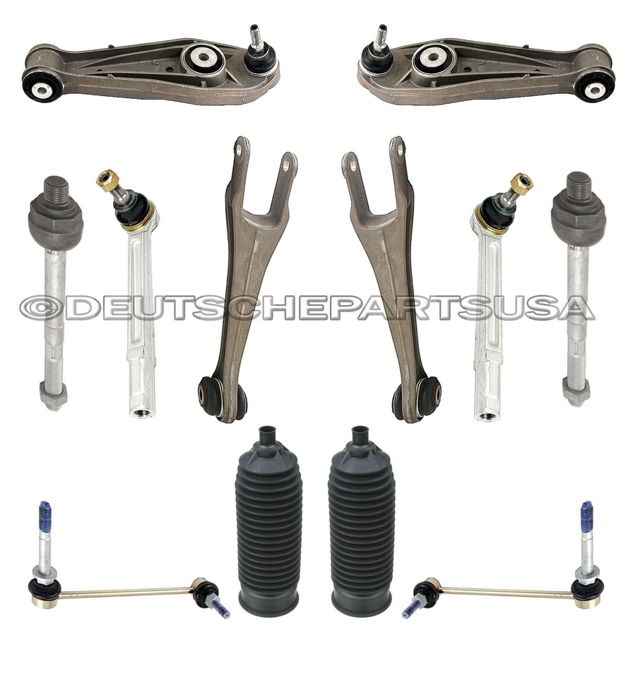 PORSCHE 986 BOXSTER Front + REAR Control Arm Arms Ball Joints ...
