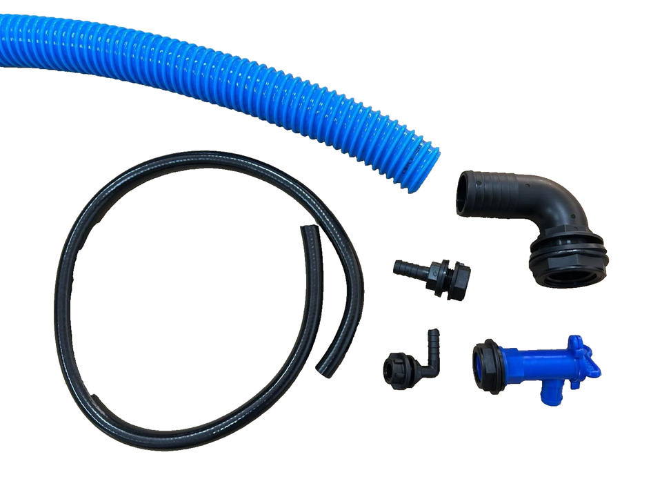 68 Litre Fresh Water Tank Kit Campervans Motorhomes external BLACK ...