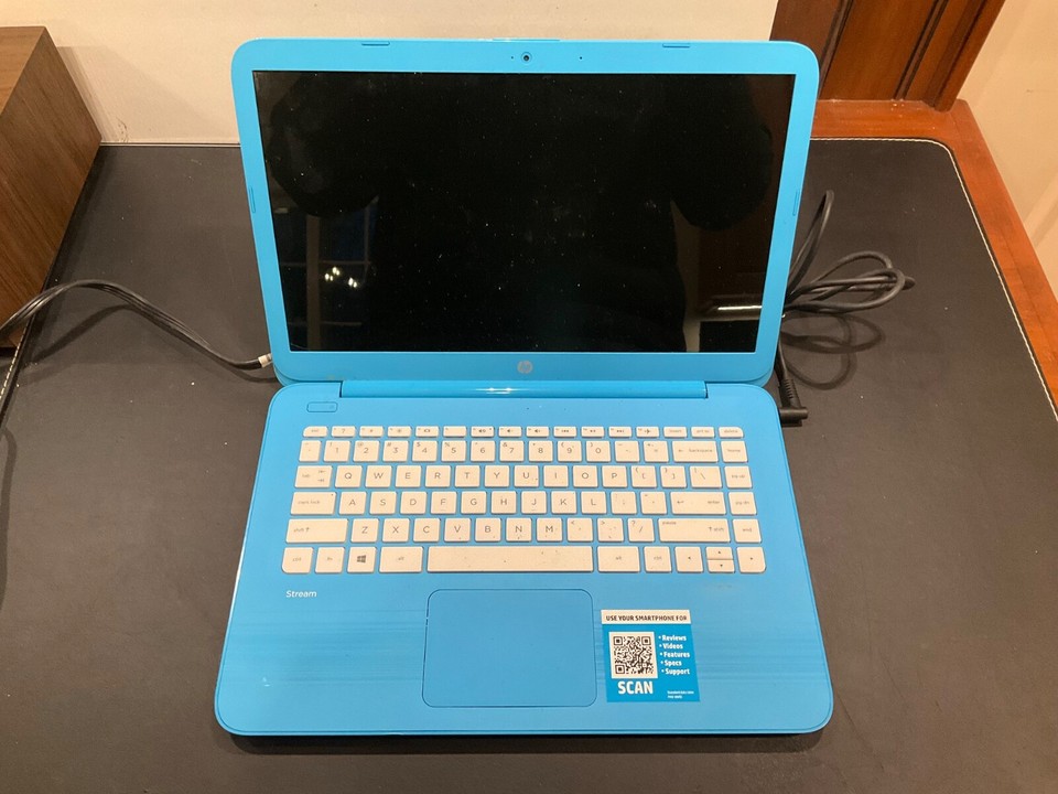Blue HP laptop Model 14-ax010wm | eBay