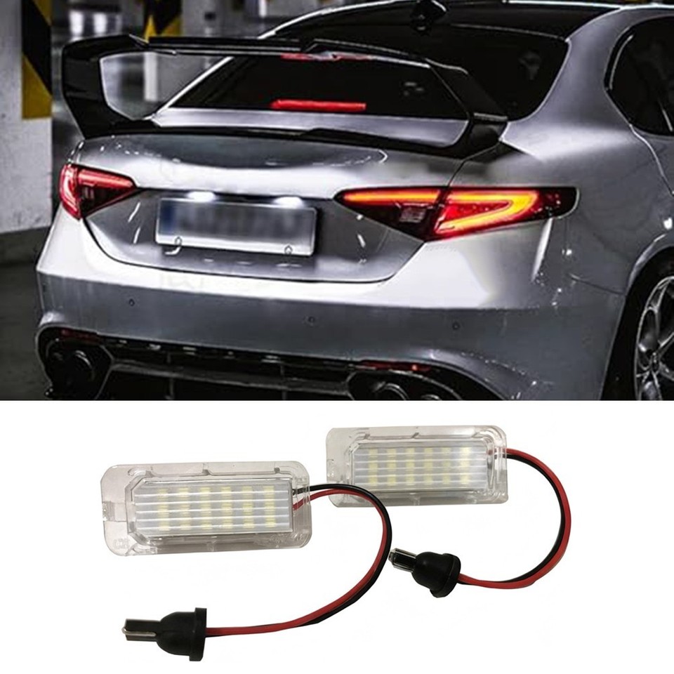 LED Licence Number Plate Light 6000K for Ford for For JAGUAR XF Pack 2 ...